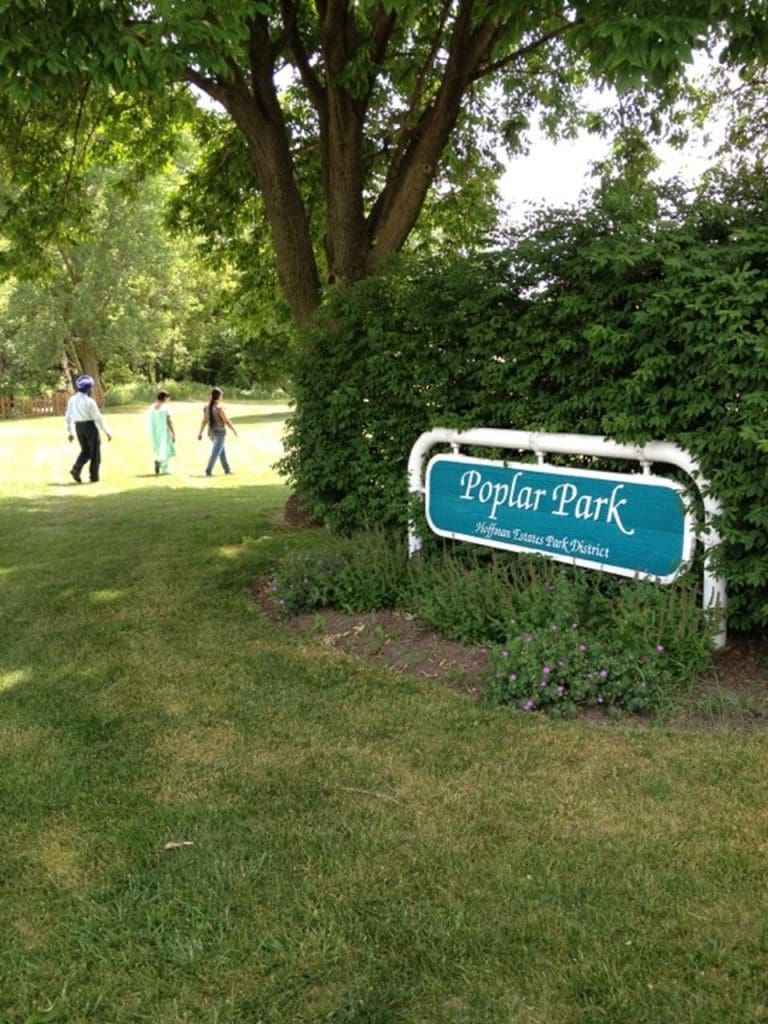 Poplar-sign - Hoffman Estates Park District