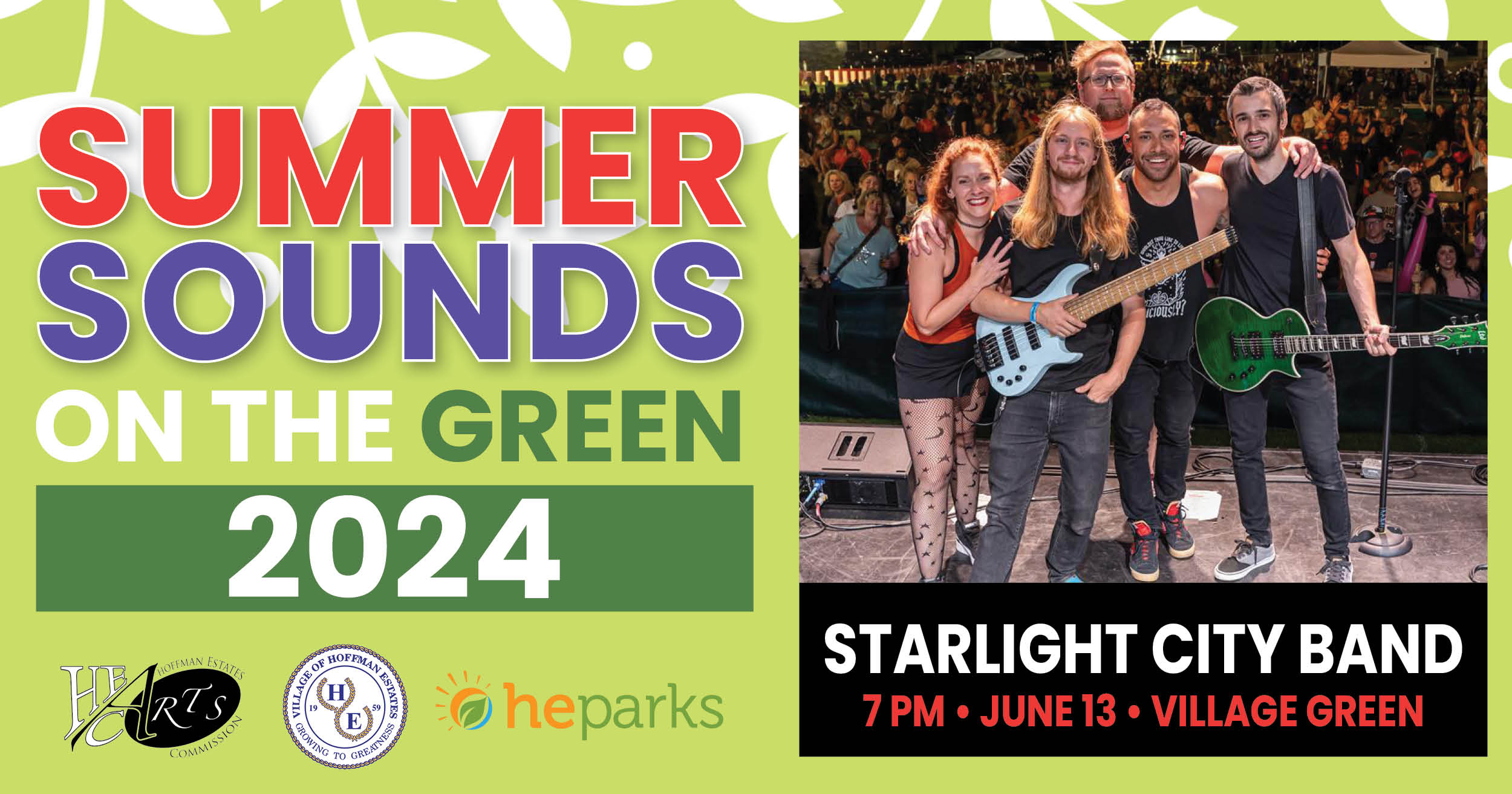 Summer Sounds 2024 STARLIGHT JUNE13 - Hoffman Estates Park District